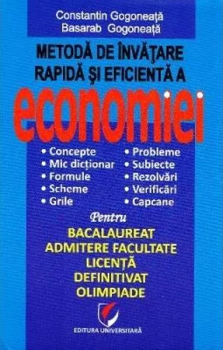 Metoda de invatare rapida si eficienta a economiei - Constatin ...