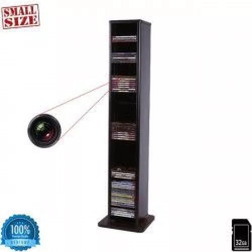 Microcamera video spion wi-fi p2p mascata in carcasa DVD coperta 720p ...