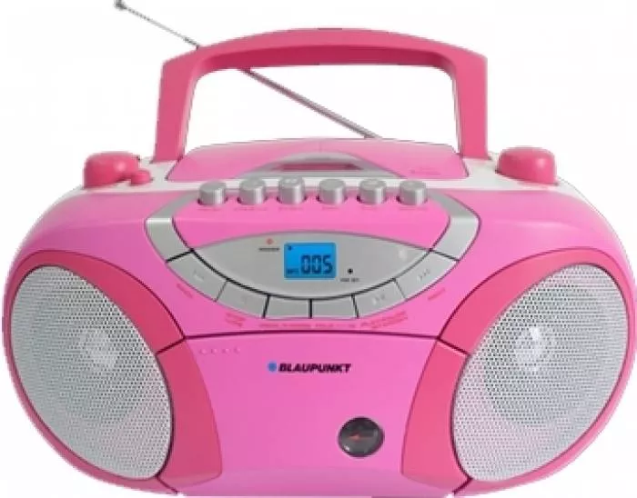 Microsistem audio Blaupunkt Boombox BB15PK CD Player tuner FM USB 2x2W pink - cel.ro