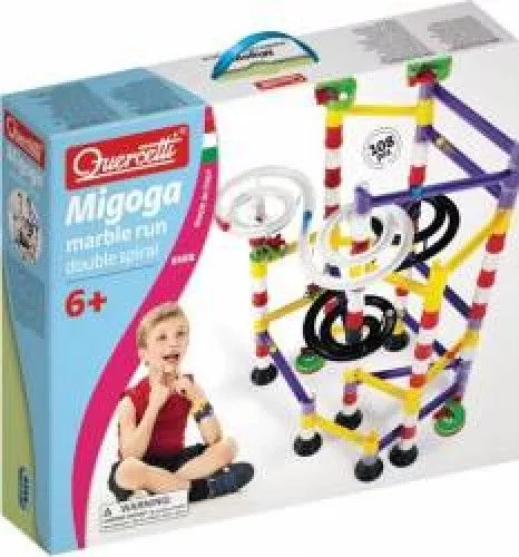 Migoga Marble Run Dubla Spirala Quercetti q6568 - cel.ro