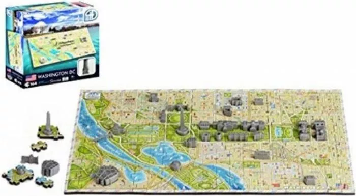 Mini Puzzle Washington DC 4D Cityscape pzz00027 - cel.ro