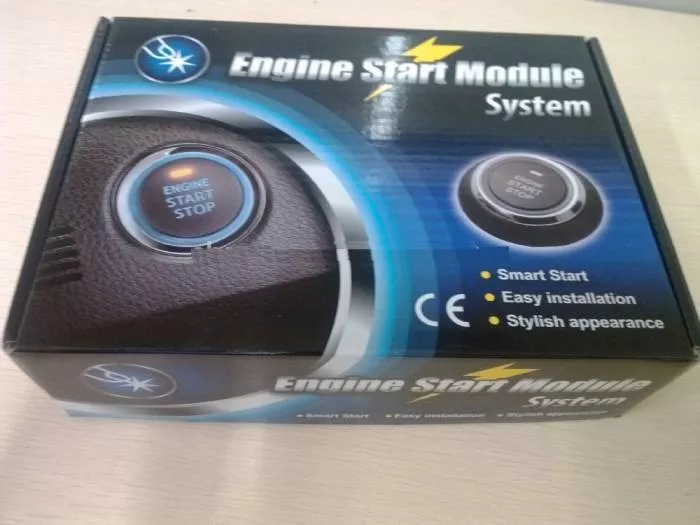 Modul de pornire auto universal fara cheie cu buton de Start-Stop buton