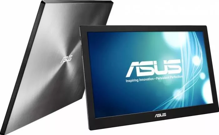 Monitor portabil LED 15.6 ASUS MB168B WXGA 11 ms USB 3.0 Negru-Argintiu