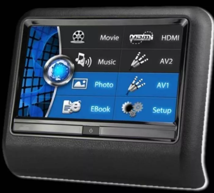 Monitor tetiera Car Vision TMD-002TS universal cu display 9 inch touch ...