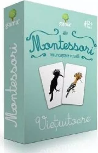 Montessori. Recunoastere vizuala - Vietuitoare 978-973-3149-574-