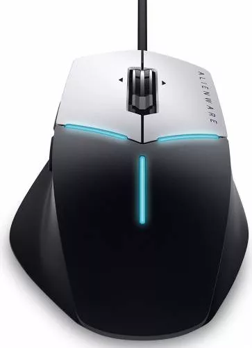 Mouse Gaming Dell Alienware Advanced S RGB AW558 5000 dpi Black Silver ...