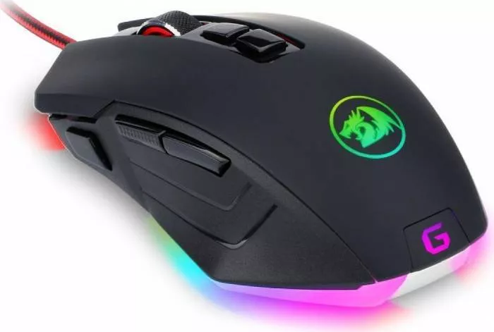 Mouse Gaming Redragon Dagger RGB 10000 DPI USB m715-bk - cel.ro