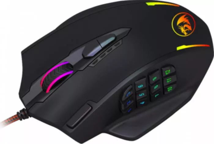 Mouse Gaming Redragon Impact RGB 12400 DPI m908-bk