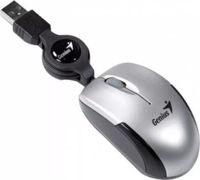 Mouse Genius MicroTraveler V2 Silver 31010125102 - cel.ro