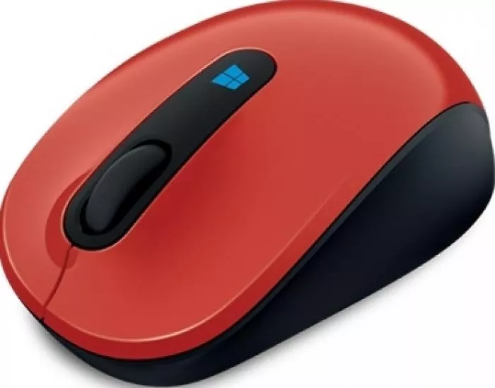 Mouse Laptop Microsoft Sculpt Mobile Red 43u-00025 - cel.ro
