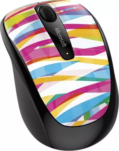 Mouse Wireless Microsoft Mobile 3500 Bandage Stripe gmf-00405