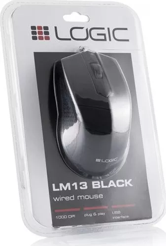 Mouse Logic Concept Optic LM-13 1000DPI USB Black