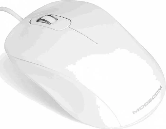 Mouse Modecom M10 USB 1000dpi White m-mc-0m10-200