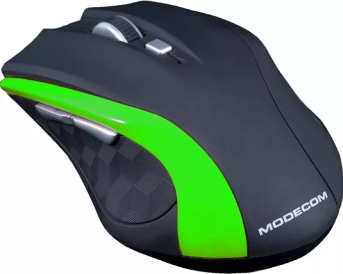 Mouse Modecom Wireless MC-WM5 Optic Negru cu Verde m-mc-0wm5-180 - cel.ro