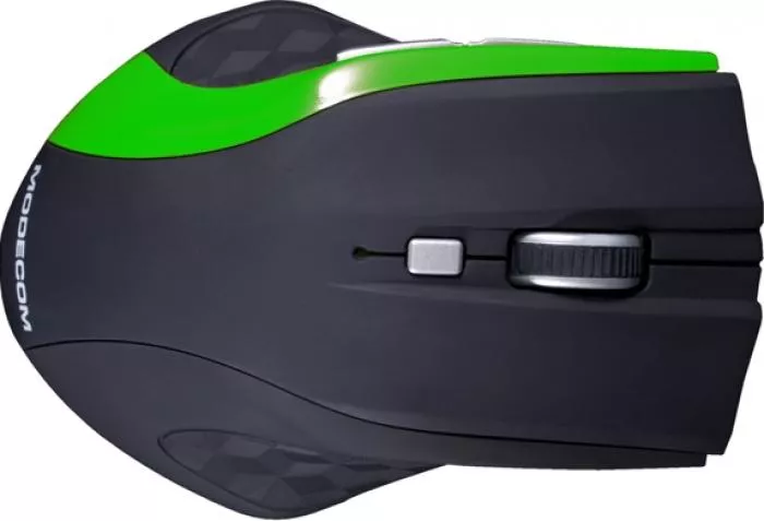 Mouse Modecom Wireless MC-WM5 Optic Negru cu Verde m-mc-0wm5-180 - cel.ro