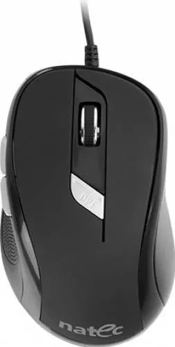 Mouse Natec Pigeon USB 2400dpi Black nmy-0667 - cel.ro