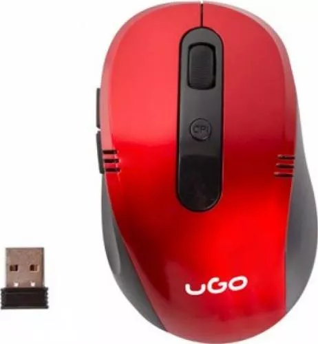 Mouse Optic Ugo MY-02 1800 DPI Red umy-1075