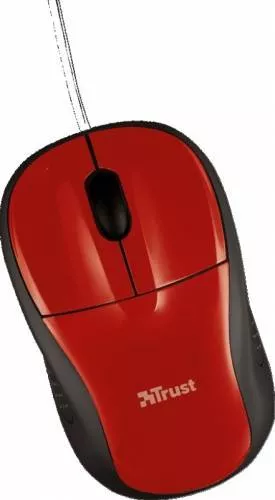Mouse Trust Primo USB + Mouse Pad Red 20427 - cel.ro