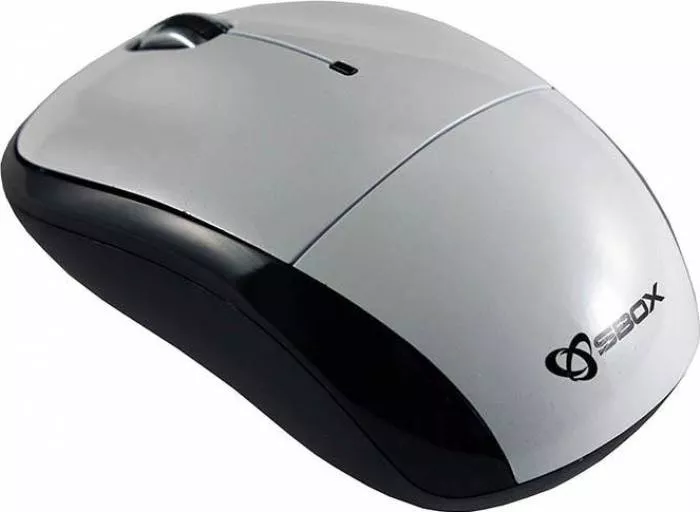 Mouse Wireless Sbox WM-9006W 1200dpi White pms00338 - cel.ro