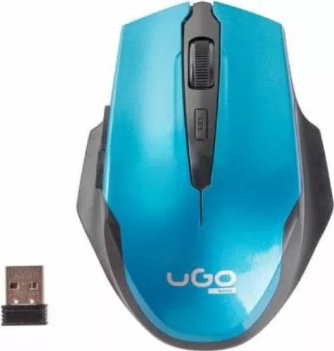 Mouse Wireless Ugo MY-07 Optic 1800 DPI Blue umy-1078