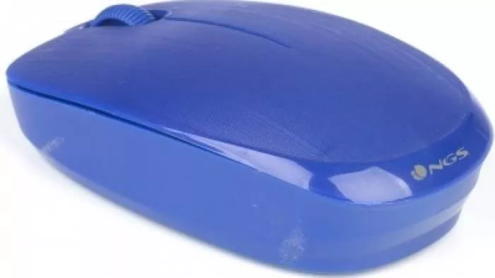 Mouse Wireless USB Ngs 1000 dpi Albastru - cel.ro