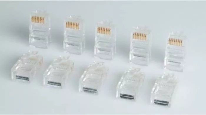 Mufe RJ-45 Roline UTP set 10 buc cat.5 12.01.1087-100 - cel.ro