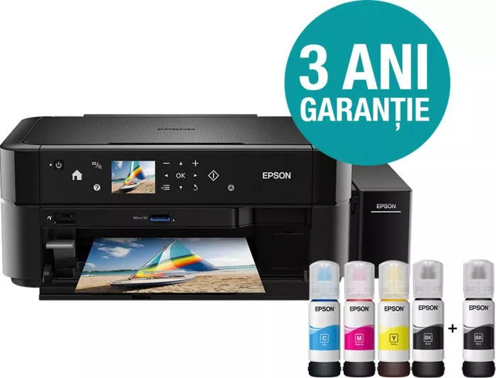 Multifunctionala Color InkJet Epson EcoTank L850 A4 CISS C11CE31401 ...