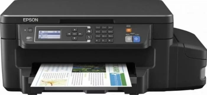 Multifunctionala Color Epson L605 CISS Consumabile incluse Duplex ...