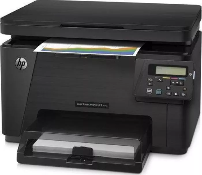 Multifunctionala Laser Color HP LaserJet Pro MFP M176n Retea cf547a#b19 ...