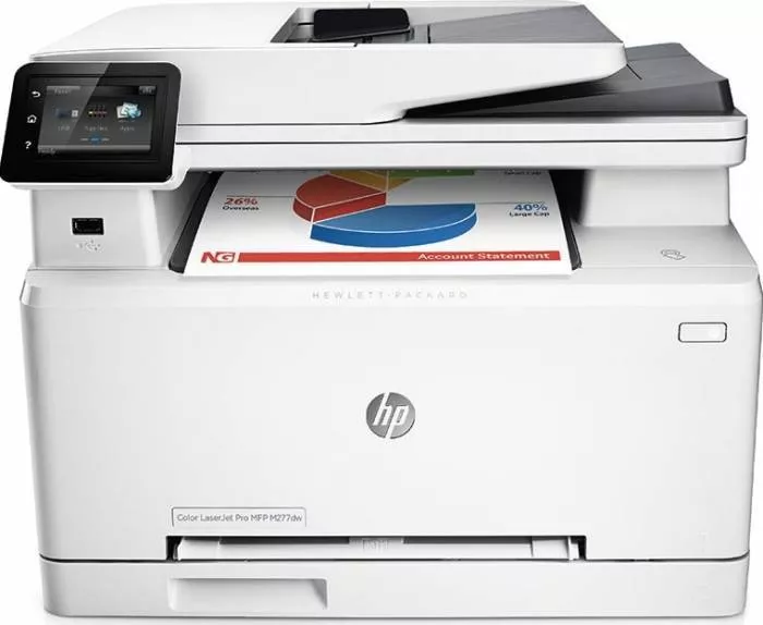 Multifunctionala Laser Color HP LaserJet Pro MFP M277dw Duplex Wireless ...
