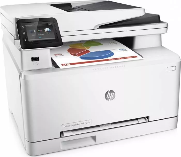 Multifunctionala HP Color LaserJet Pro MFP M277n Retea Fax ADF A4 ...