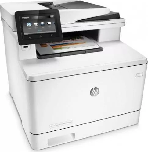 Multifunctionala Laser Color HP LaserJet Pro MFP M477fnw Wireless ADF ...