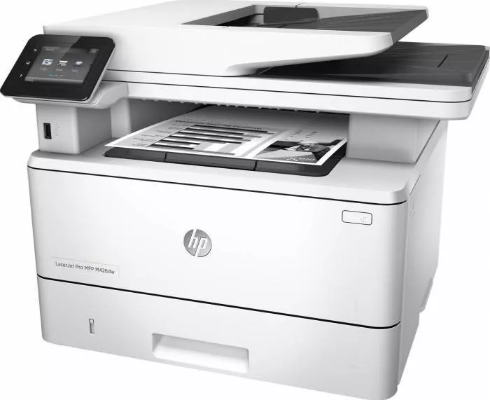 Multifunctionala Laser Monocrom HP LaserJet Pro MFP M426dw Duplex ...