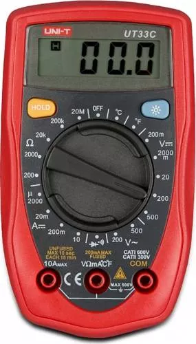 Multimetru digital UT33C UNI-T multim-ut33c-unit - cel.ro