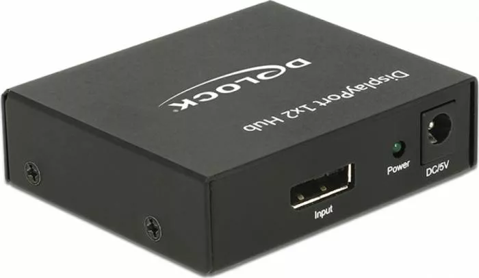 Multiplicator 2 porturi Delock Displayport 4K la CEL.ro