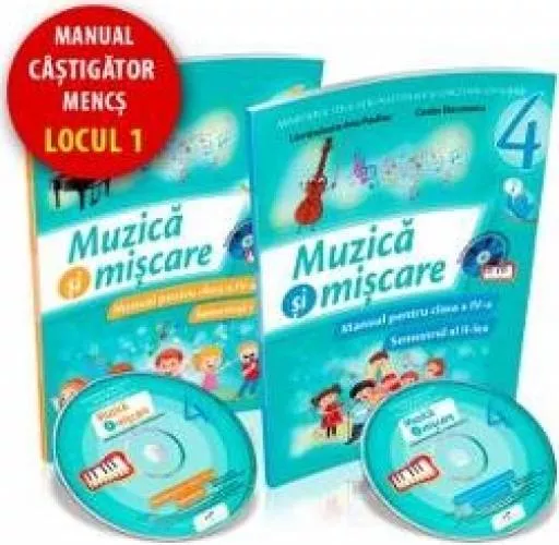 Muzica si miscare cls 4 sem.1+2 + CD - Lacramioara-Ana Pauliuc 978-606 ...