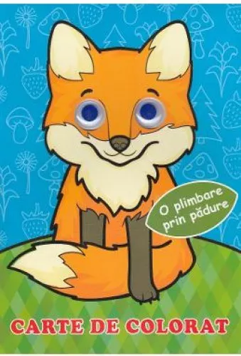 O plimbare prin padure. Carte de colorat 978-9975-148-38-2 - cel.ro