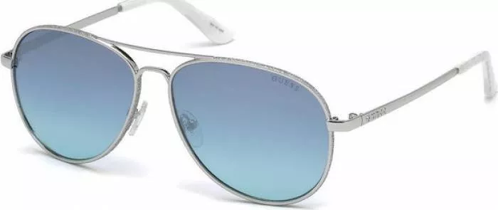 Ochelari de soare Guess Dama Rama Argintie GU7555 - cel.ro