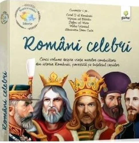 Pachet Romani celebri Istorie 5 volume 978-606-8248-24-0 - cel.ro