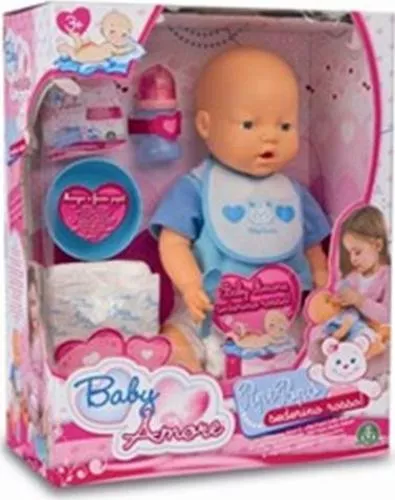 Papusa Baby Amore Pipi Popo Baietel la CEL.ro