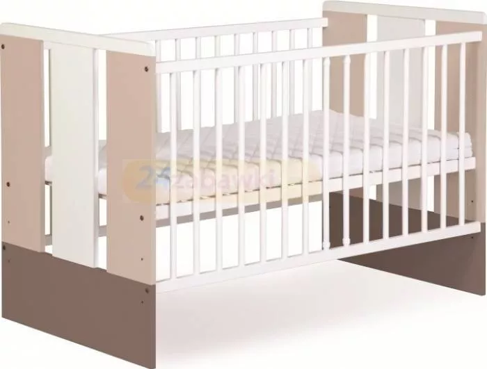 Patut Copii Din Lemn KLUPS PAULA Latte 00003716