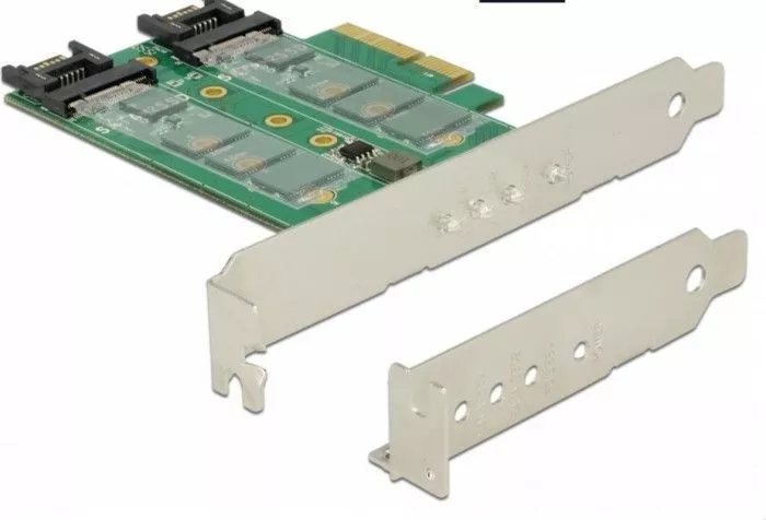 PCI Express la 3 x slot M.2 Low Profile Form Factor Delock 89518 89518 ...