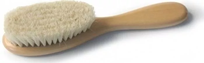 Perie mare din par de capra pentru bebelusi REER 71165 71165 - cel.ro