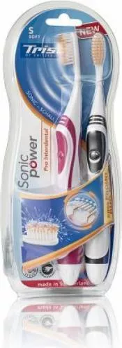 Periuta de dinti electrica Trisa Sonic Power ProInterdental S DUO 26000 ...