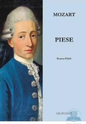 Piese pentru pian - Mozart 978-973-9054-00-4