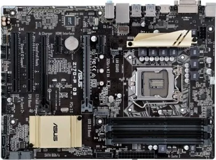 Placa de baza Asus Z170-P D3 Socket 1151 z170-p-d3