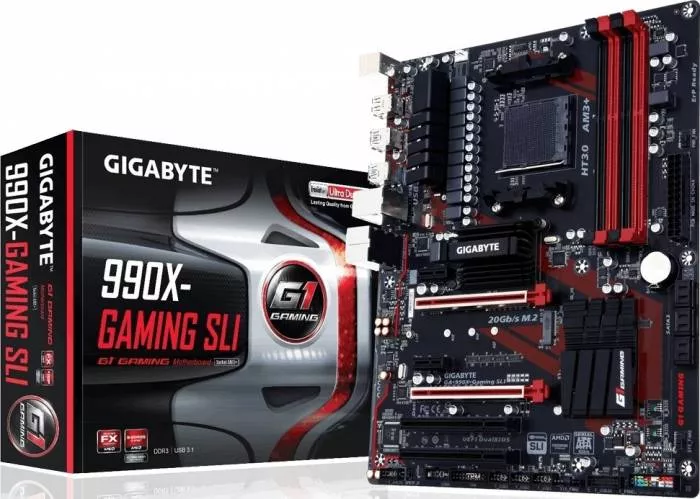 Placa de baza Gigabyte GA-990X-Gaming SLI Socket AM3+ ga-990x-gaming ...
