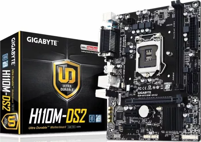 Placa de baza GIGABYTE H110M-DS2 DDR4 Socket 1151 h110m-ds2 - cel.ro