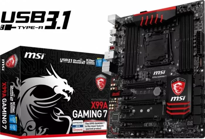 Placa de baza MSI X99A GAMING 7 Socket 2011-3 x99a gaming 7 - cel.ro