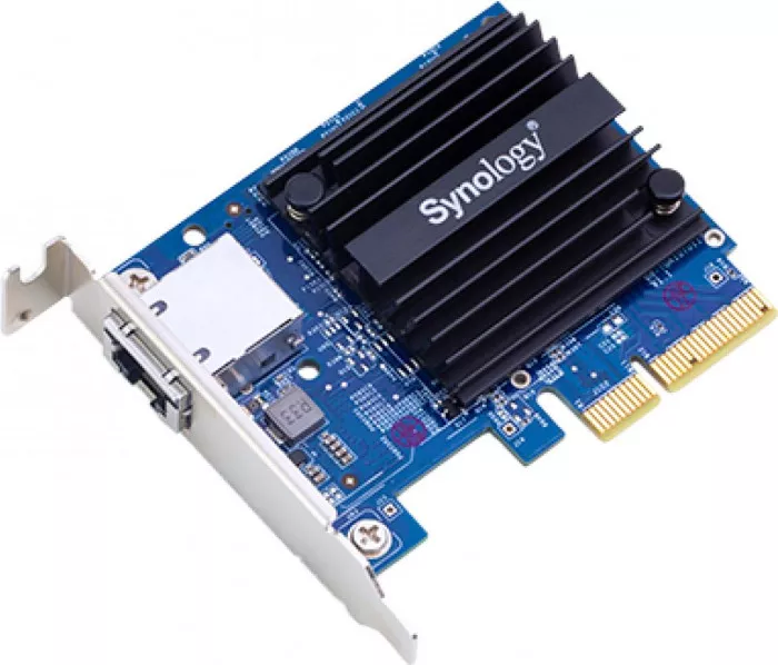 Placa de retea Synology 1x 10 GbE E10G18-T1 pentru servere e10g18-t1 ...